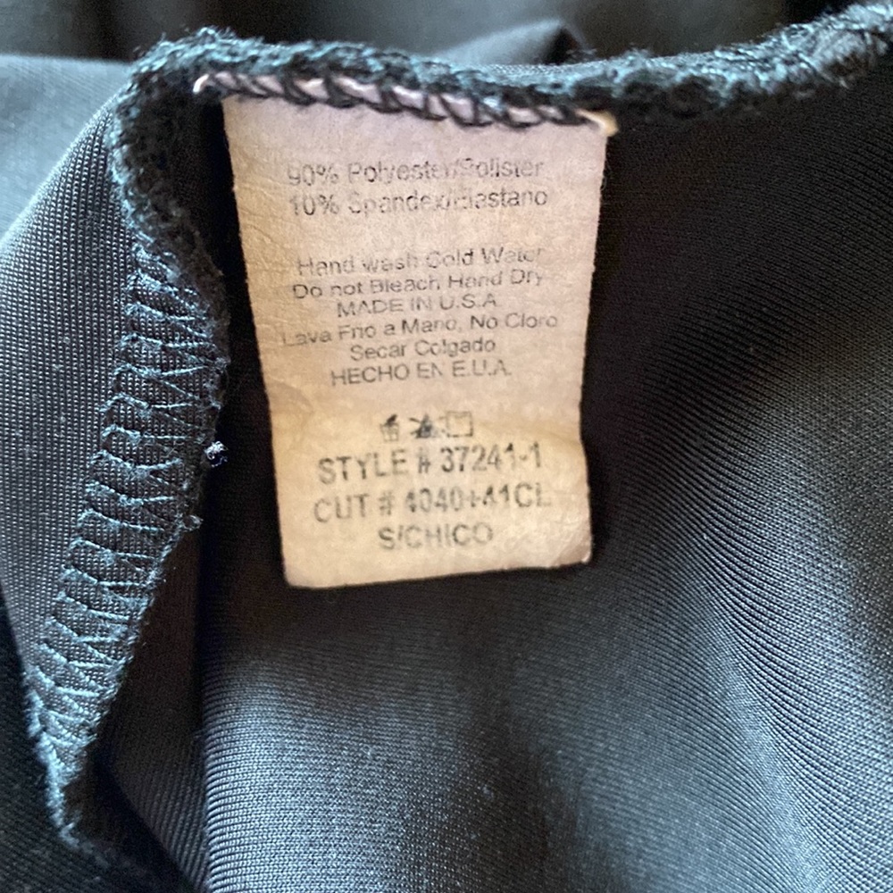 Max Rave Long Sleeve Sheer Mini Dress Size Small - Gem